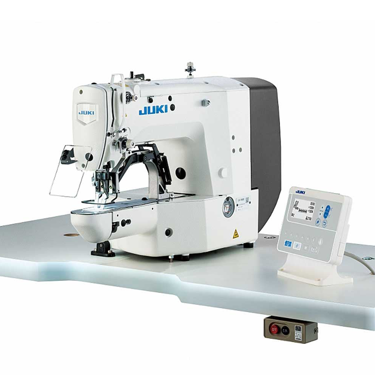 JUKI® LK1900BHS/MC672 – Computer Bar-tacking Machine – Complete Setup ...